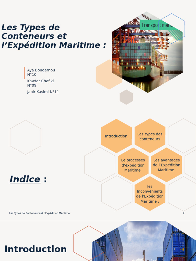 Les Types de Conteneurs Et l AoExpy Dition Maritime | PDF | Transport