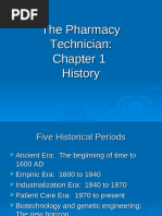 Timeline, History of Pharmacy | PDF | Pharmacy | Medicine