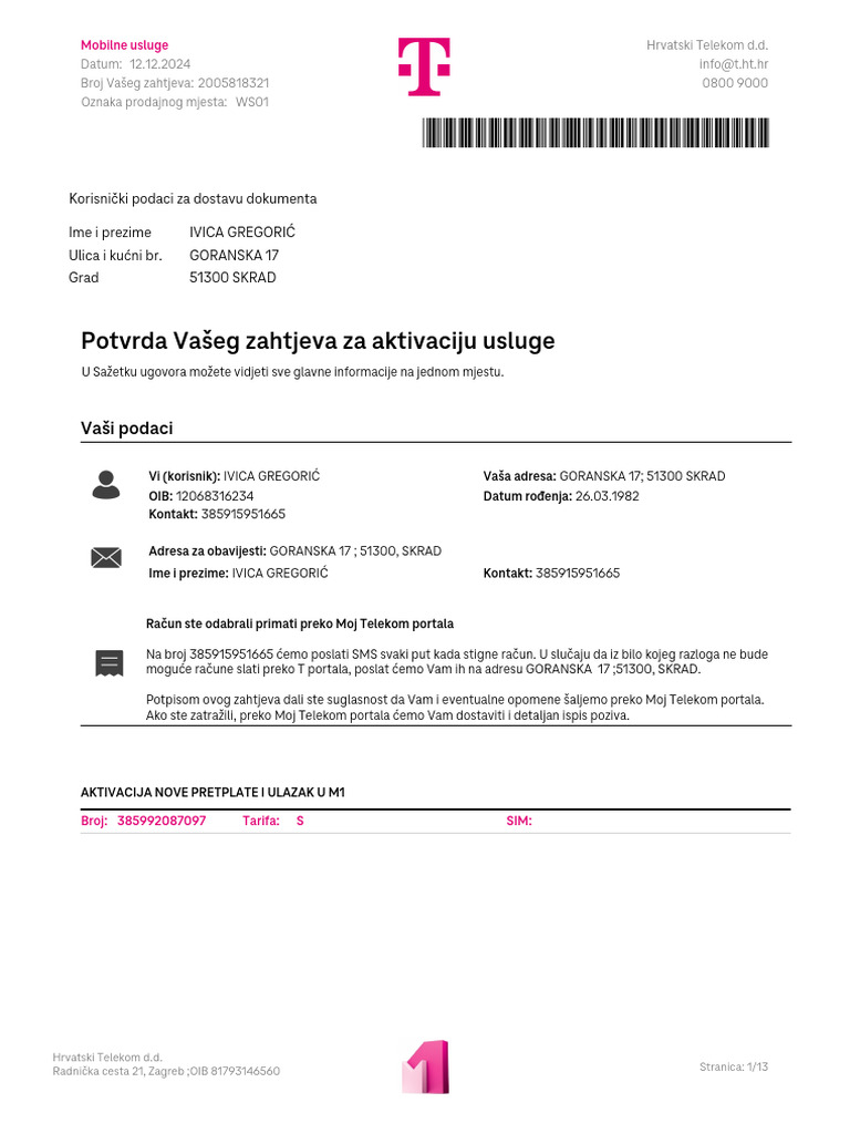 Zahtjev 2005818321 | PDF