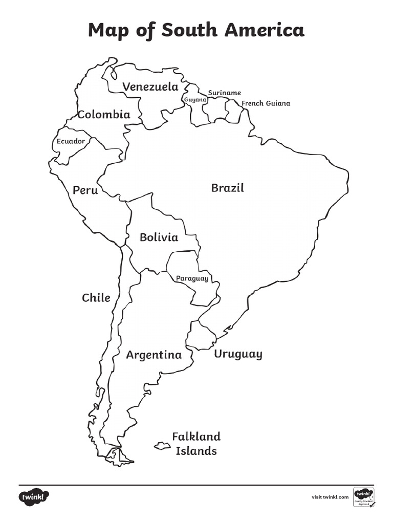 S America Map | PDF