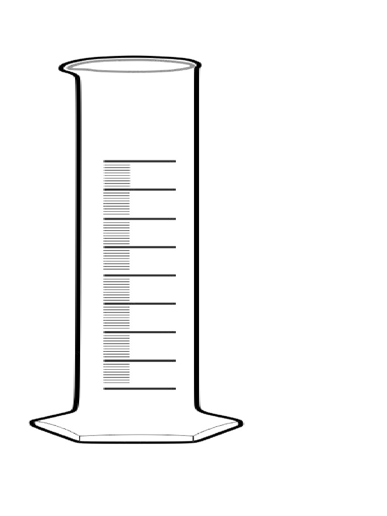 Desenho Tecnico Proveta Graduada Ferrari | PDF