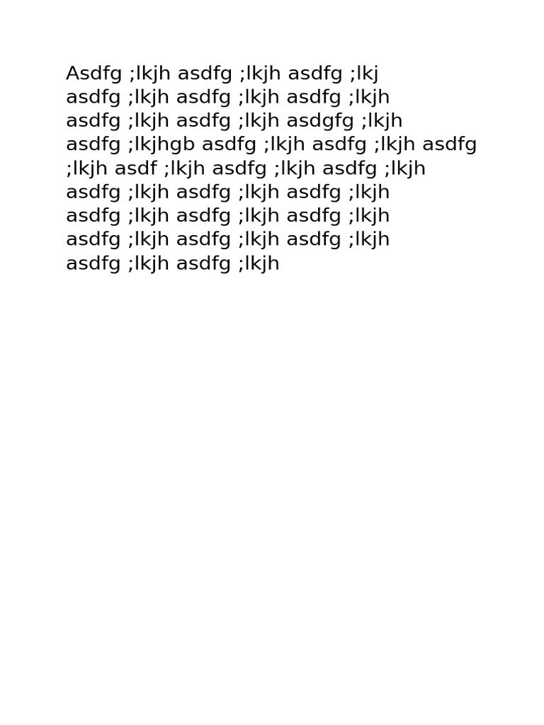 Asdfg | PDF