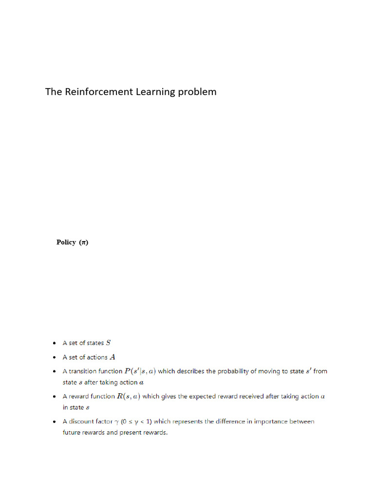 Unit-3 Unit-3 RL Problems, Prediction and Control P 241111 181426 | PDF | Monte Carlo Method ...