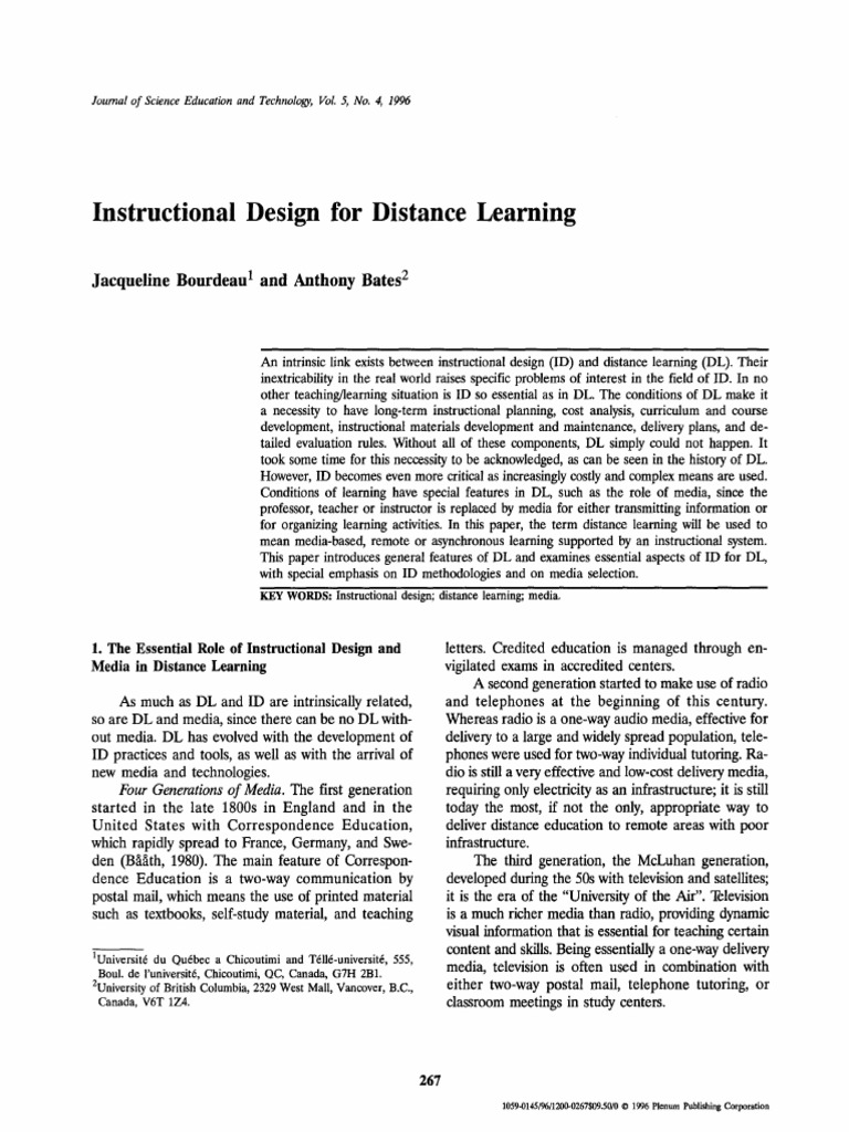 Instructional_design_for_distance_learni | PDF | Instructional Design ...