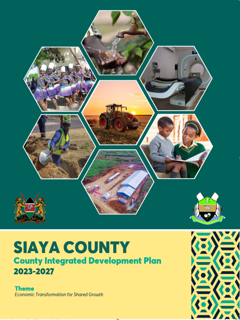 Siaya County CIDP 2023-2027 Overview | PDF | Precipitation | Agriculture