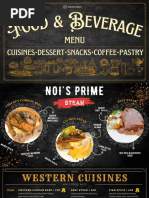 Menu Fork Bakery and Grill Bandung | PDF