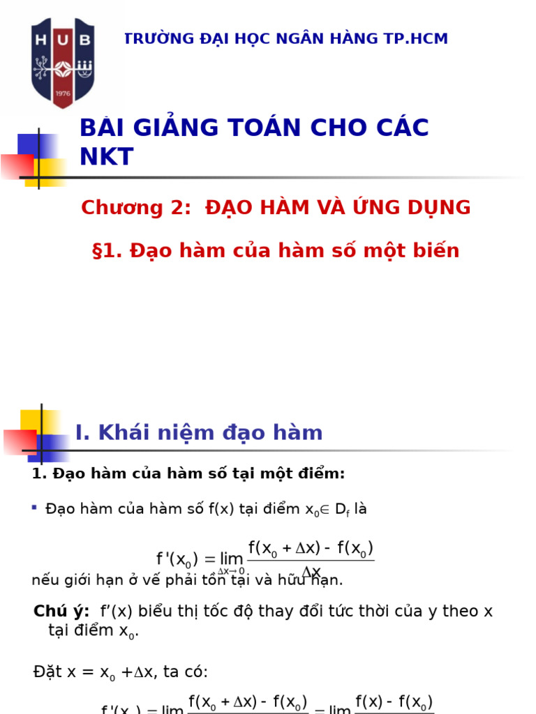 Bai 1-Dao Ham | PDF