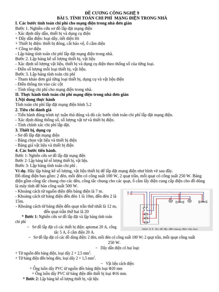 TIẾT 31. ÔN TẬP cuối kì 1 HS CN9 | PDF