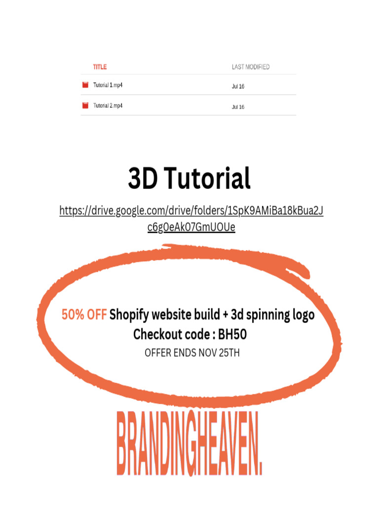 3d Tutorial | PDF