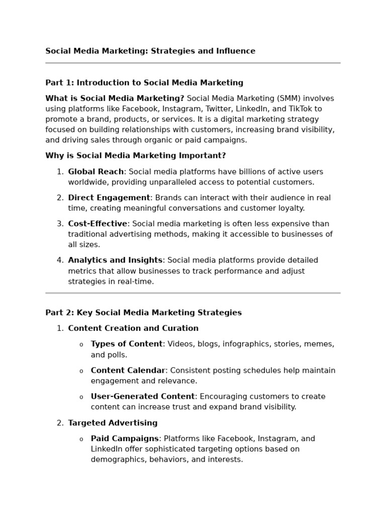 Social Media Marketing | PDF | Social Media Marketing | Popular Culture ... Social Media Marketing | PDF | Social Media Marketing | Popular Culture ...