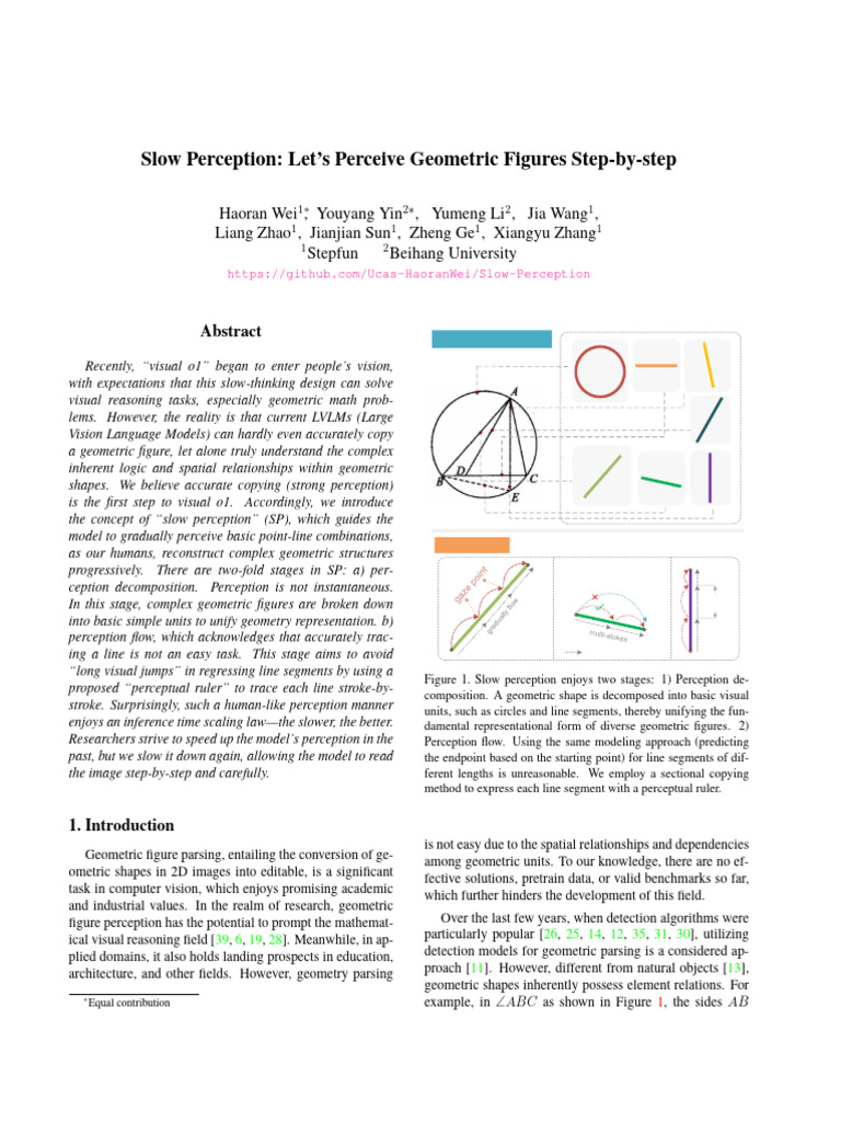 Slow Perception Let’s Perceive Geometric Figures Step-by-step | PDF ...