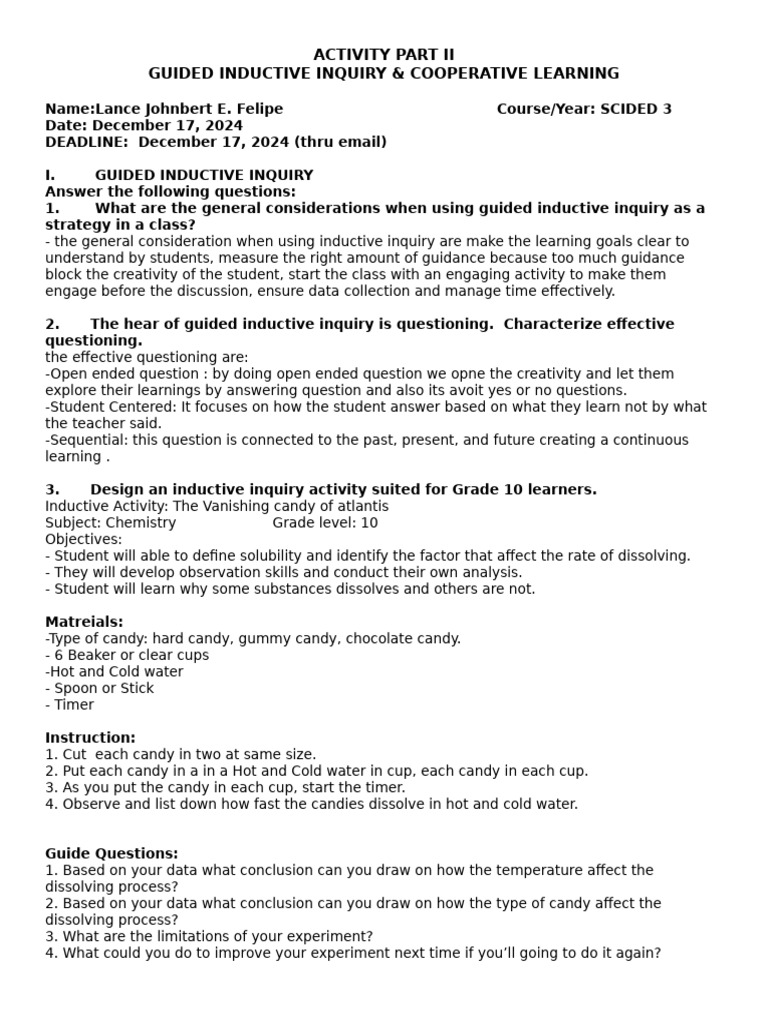 2-Activity-Inductive-Guided-Inquiry-and-Cooperative-Learning | PDF ...