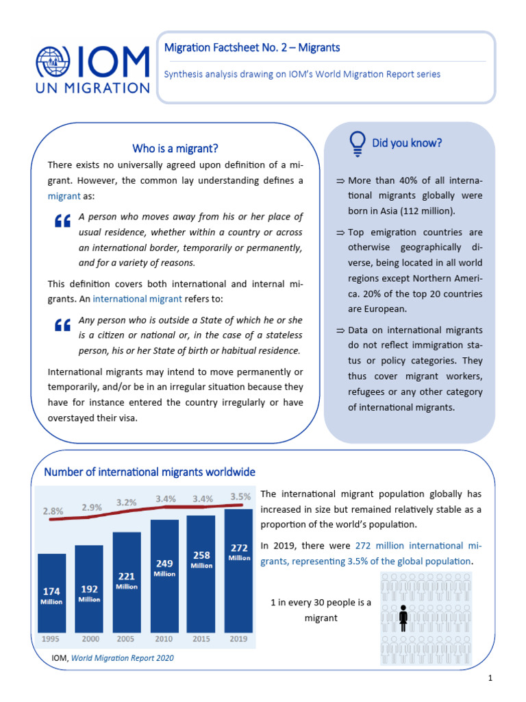 Understanding Global Migration Trends | PDF | Human Migration ...