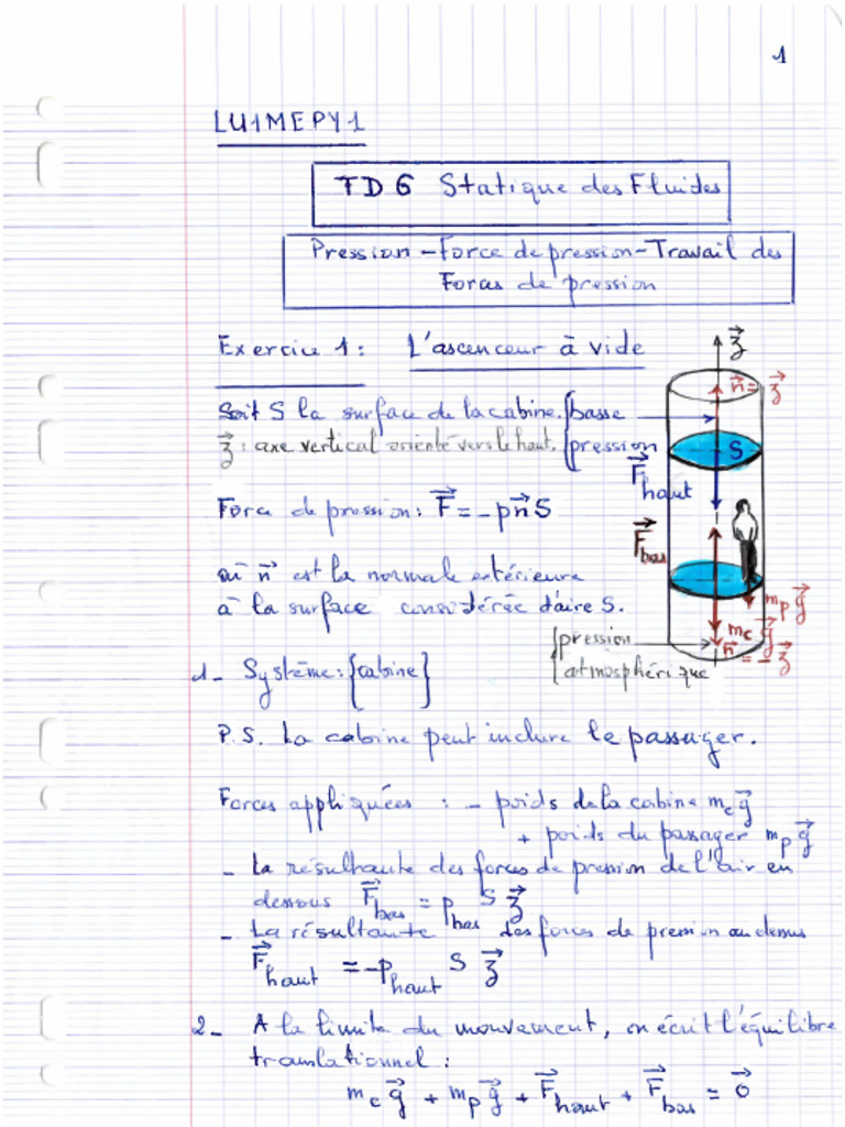 Corrige Td6 Lu1mepy1 FJ | PDF