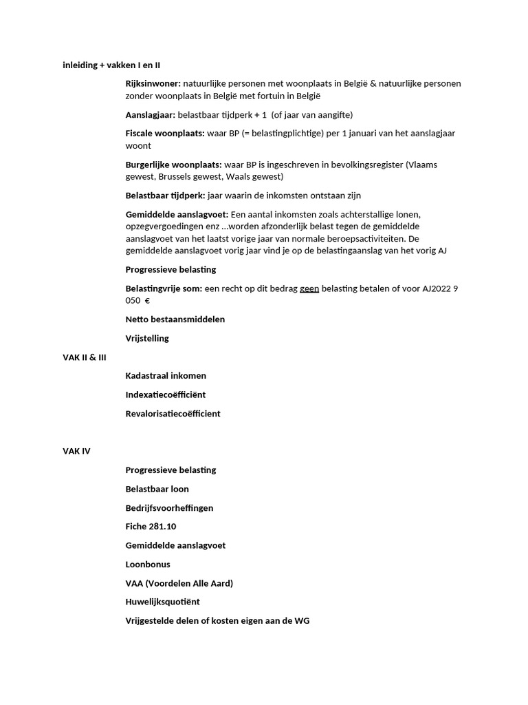 Woordenschat Finale Lijst | PDF