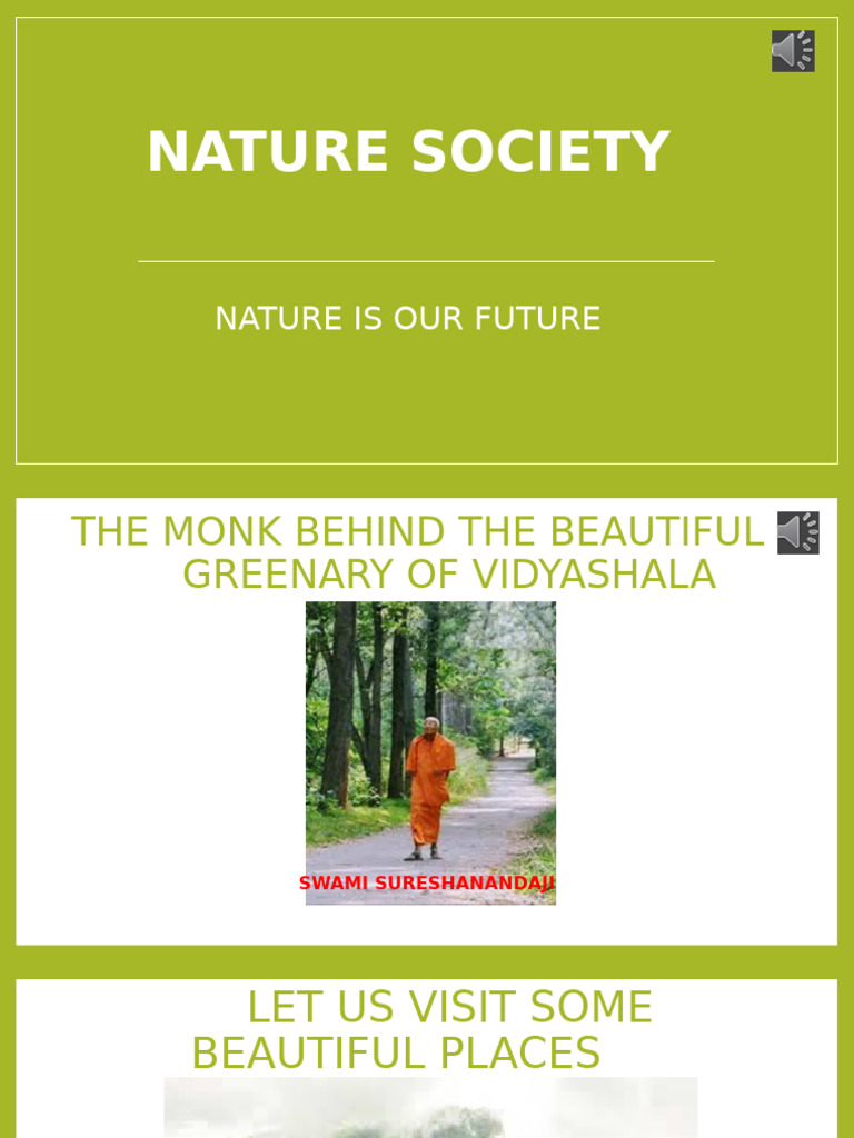 Nature Society: Embracing Green Solutions | PDF