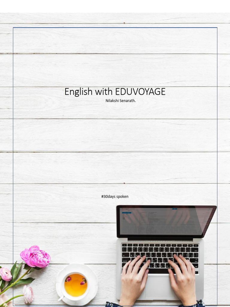 English With EDUVOYAGE (AutoRecovered) | PDF | English Language | English As A Second Or Foreign ...