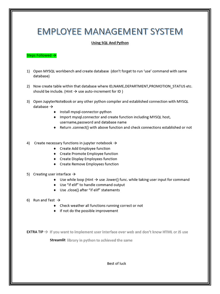 SQL-Python Integration Guide | PDF