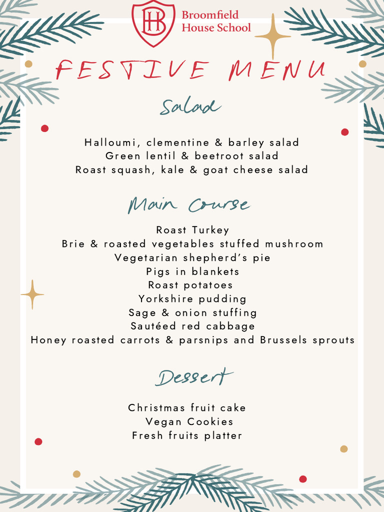 Festive Salad and Menu Ideas | PDF