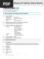 MSDS Harpic | PDF | Workplace | Working Conditions