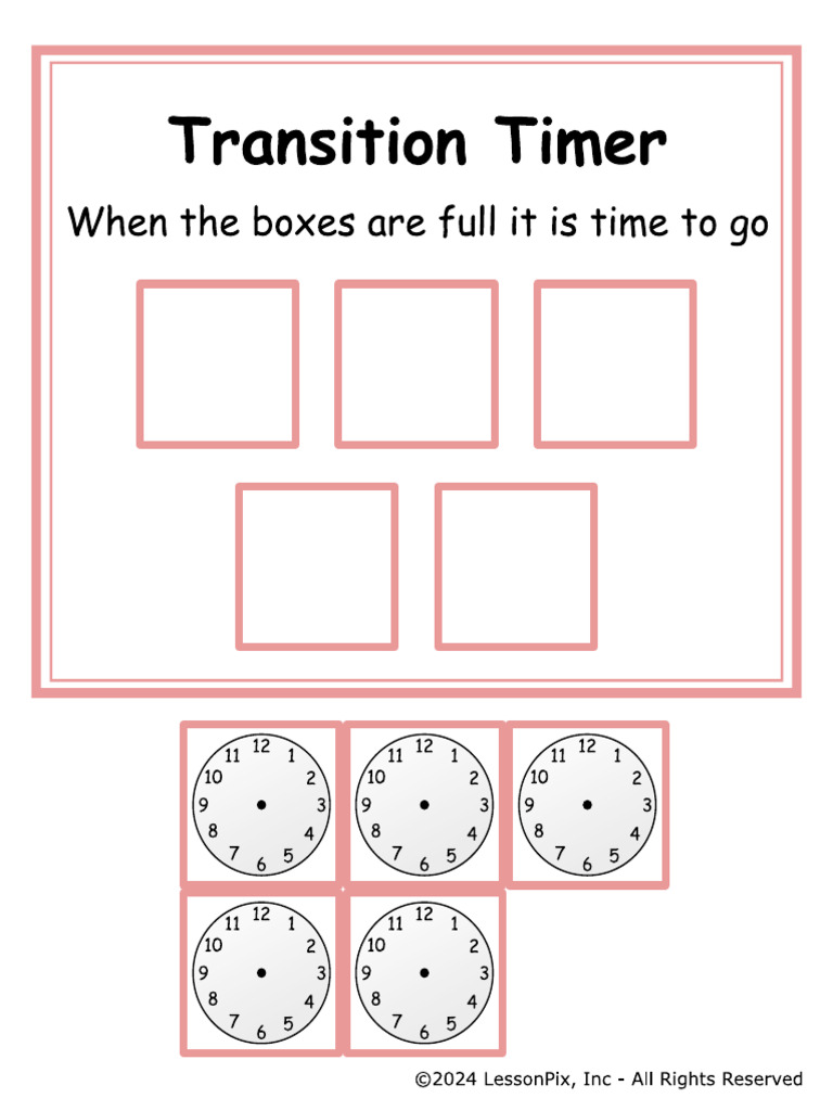 Transition+Timer Material 28000484 | PDF