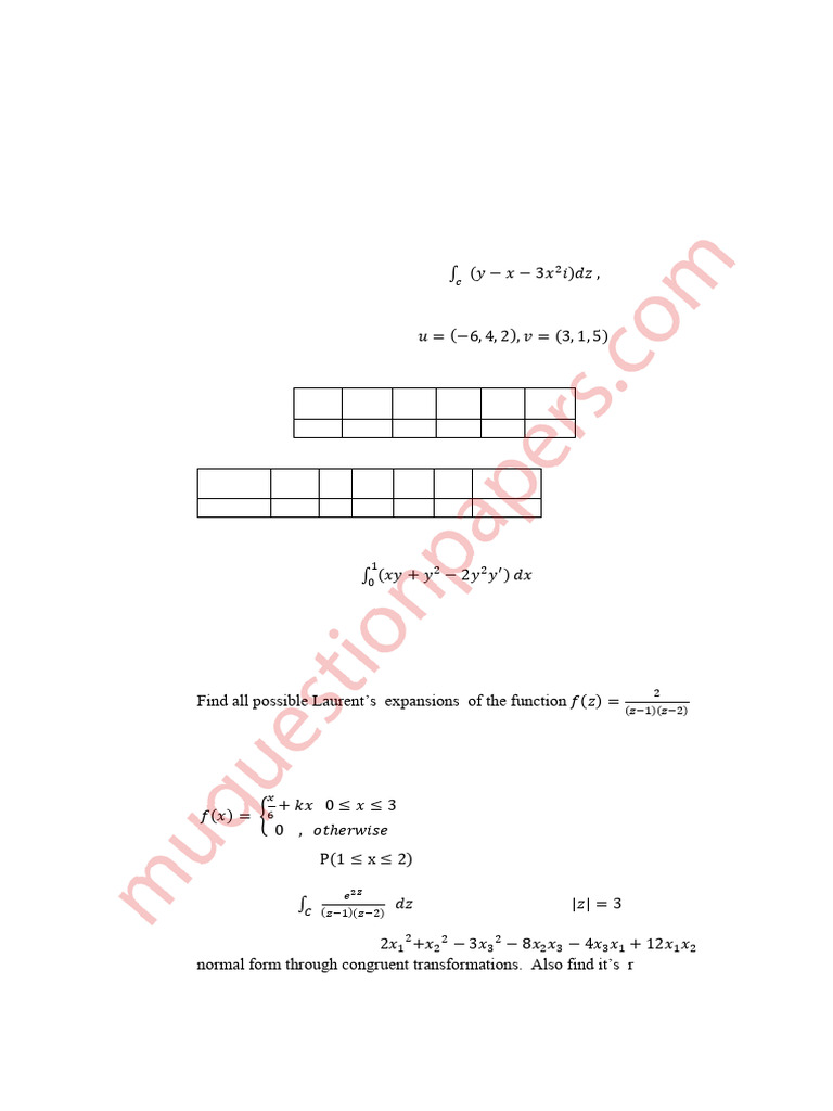 EM-4 May-24 | PDF | Multivariate Statistics | Probability