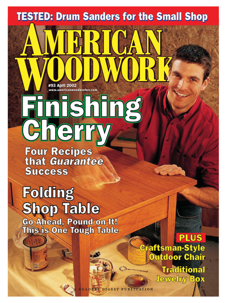 American Woodworker No 93 April 2002 | PDF | Woodworking | Tools