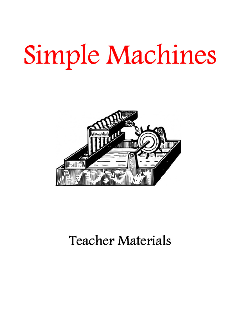 Simple Machines Simple Machines Simple Machines Simple Machines | PDF ...