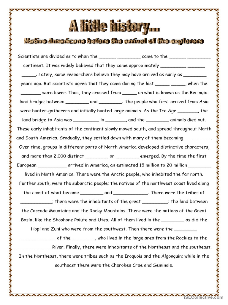 Native Americans | PDF | North America | Indigenous Peoples Of North ...