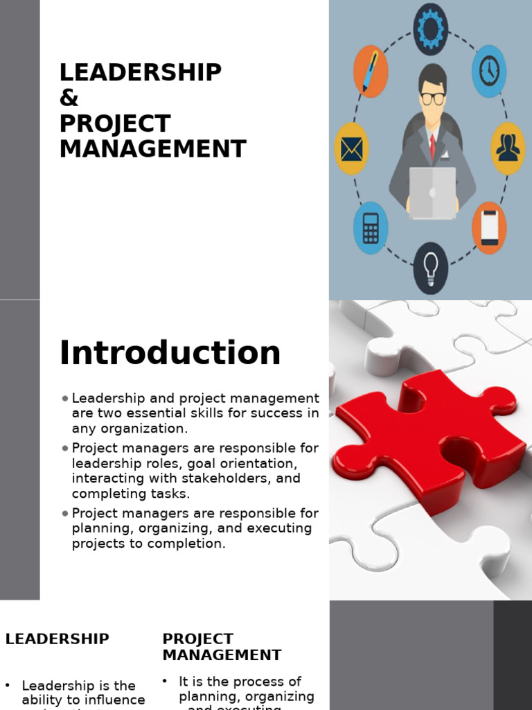 Leadership in Project Management Skills | PDF | Leadership | Goal