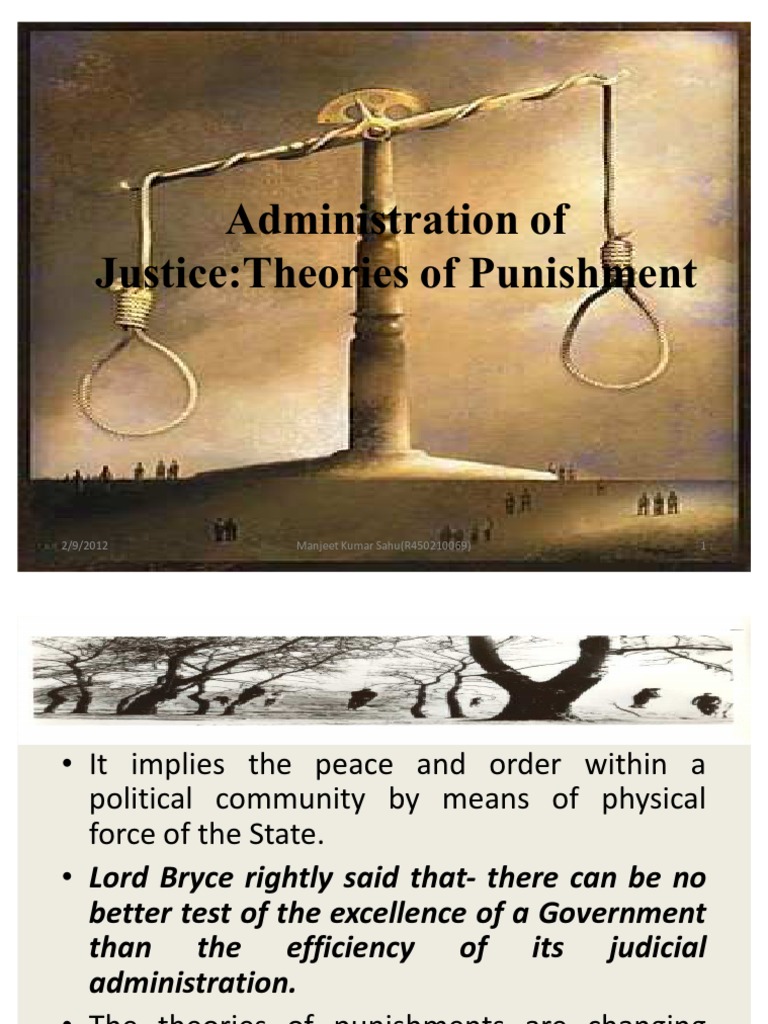 Theories of Punishment