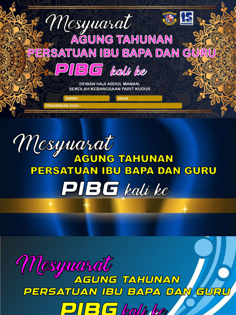 Backdrop Pibg | PDF