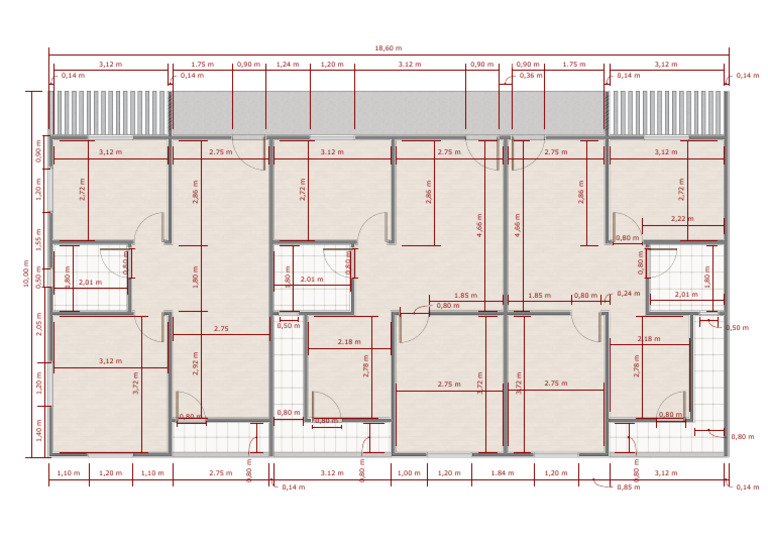 Planta Baixa Cotas | PDF