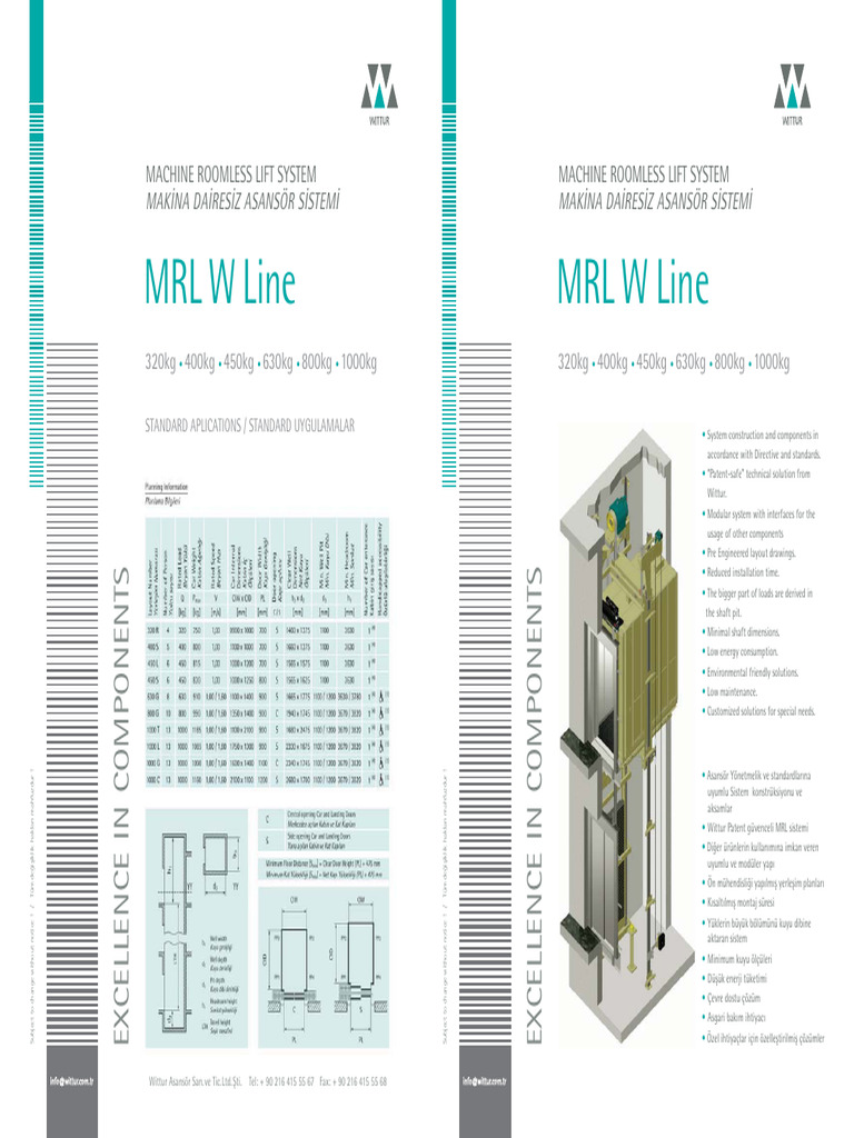 MRL W Line Brosur GB-TR | PDF