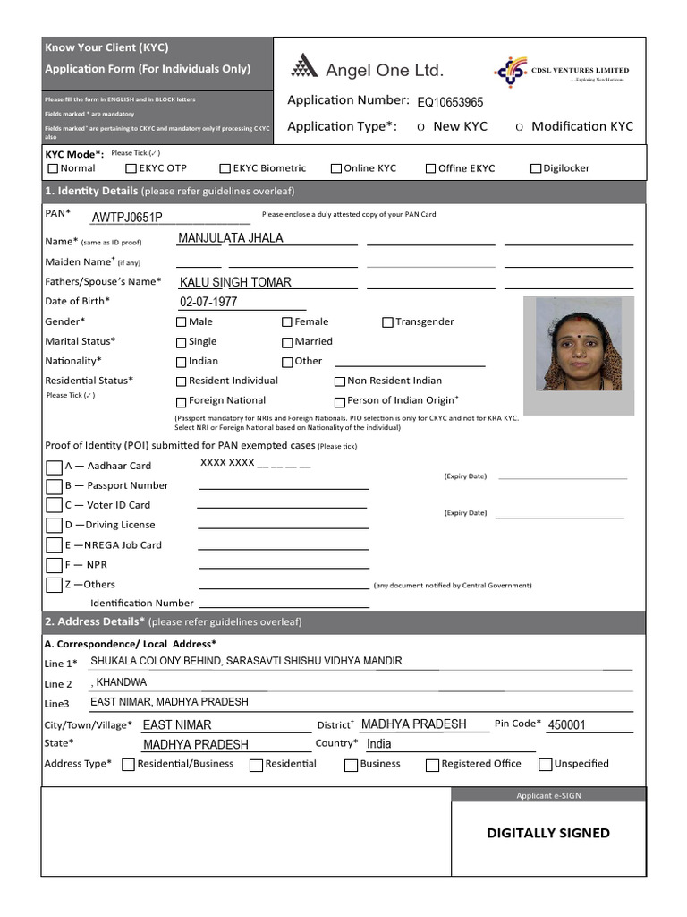 esign | PDF | Identity Document | Stocks