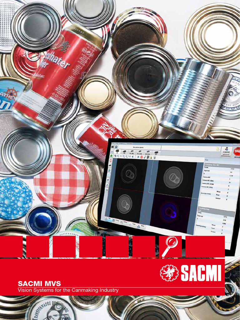 Sistemas de Visión SACMI para Calidad Total | PDF | Diodo emisor de luz ...