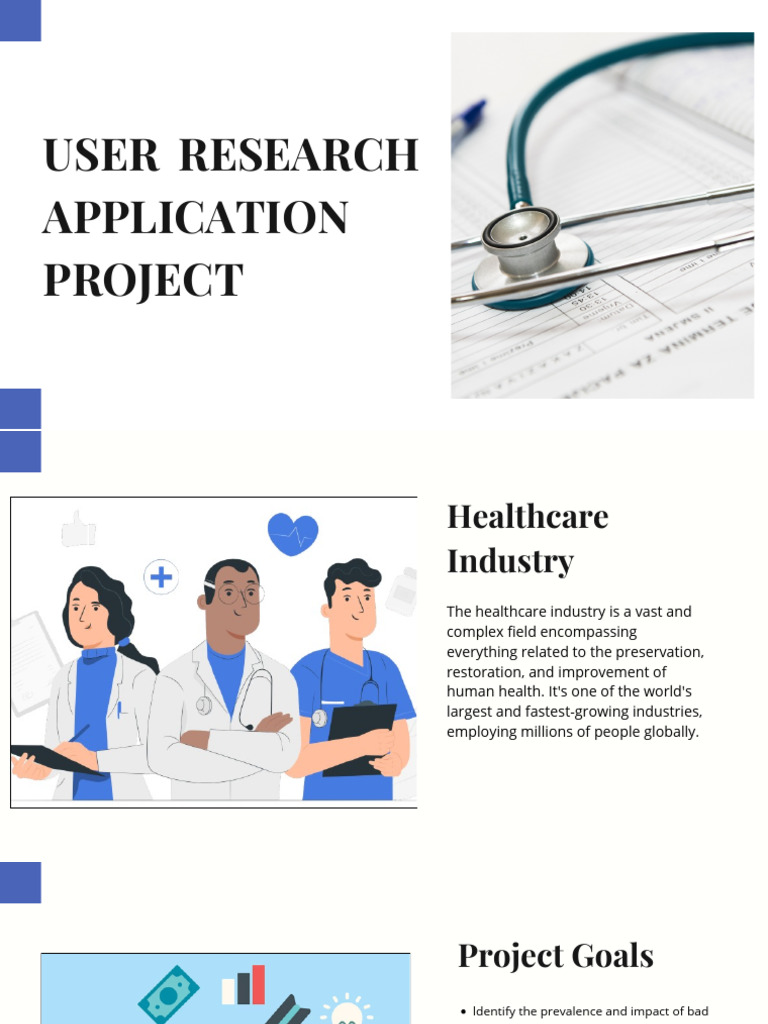 User Research Application Project | PDF | Clinical Medicine | Diseases And Disorders