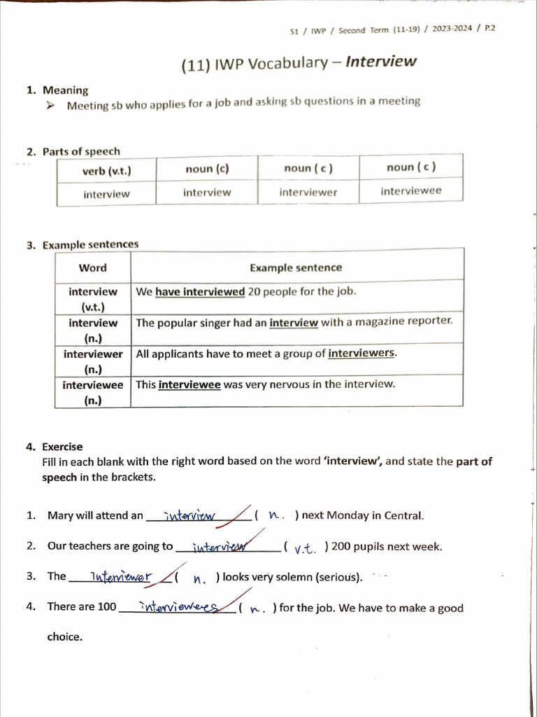 IWP Second Term | PDF
