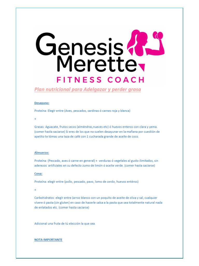 Dieta Merette | PDF | Alimentos | Cocina