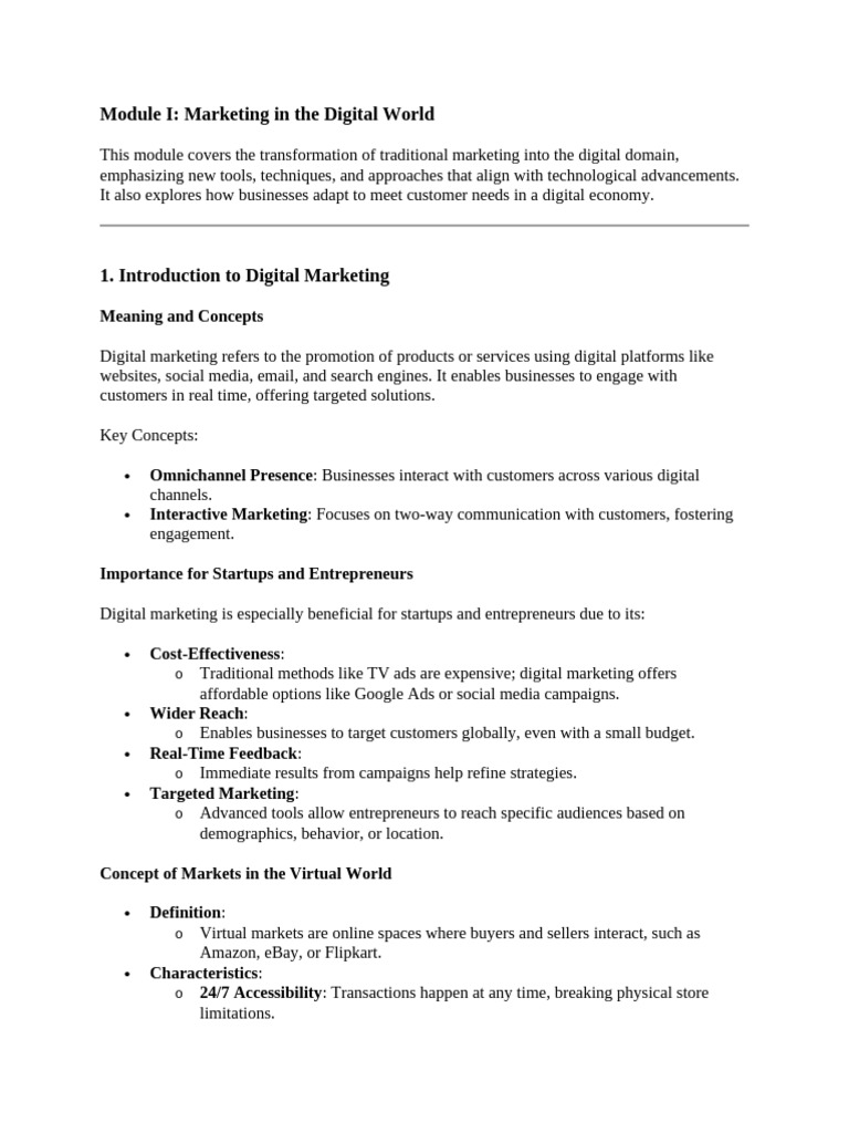 Digital Marketing Strategies Overview | PDF | Online Advertising ...