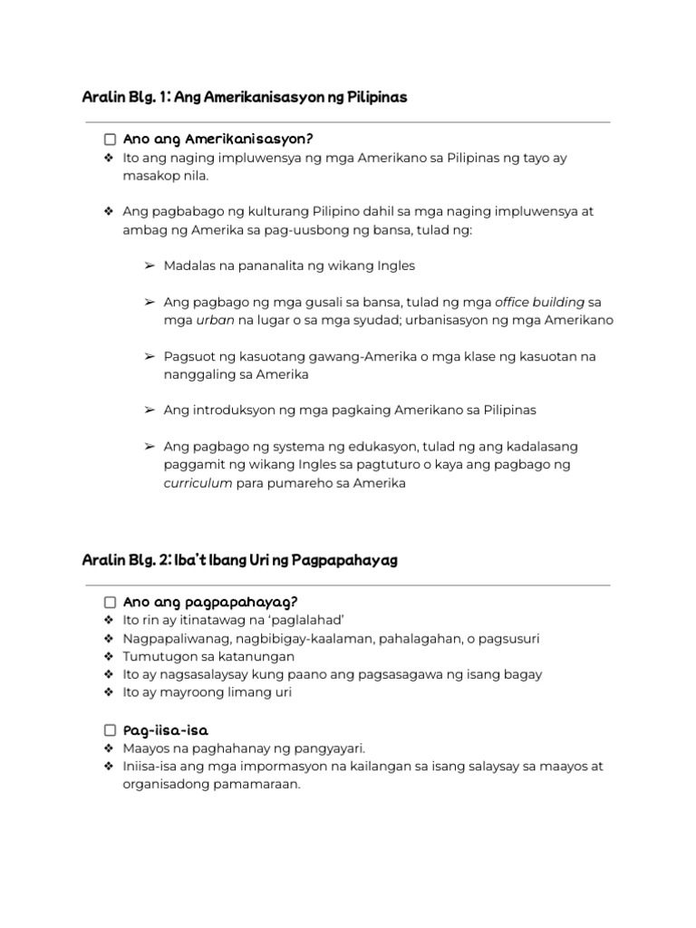 3rd-Quarter-Filipino | PDF