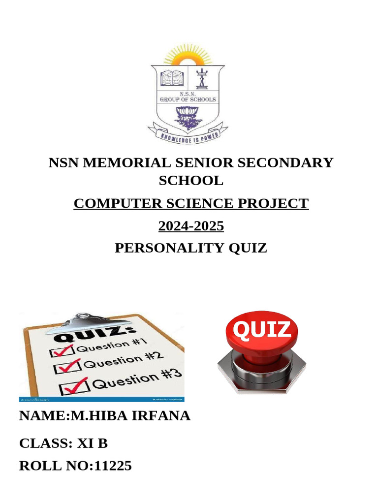 CS PROJECT-compressed (2) | PDF | Menu (Computing) | Python (Programming Language)