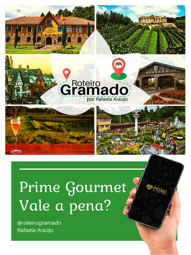Prime Gourmet: Economia em Gramado | PDF | Aplicativo para celular