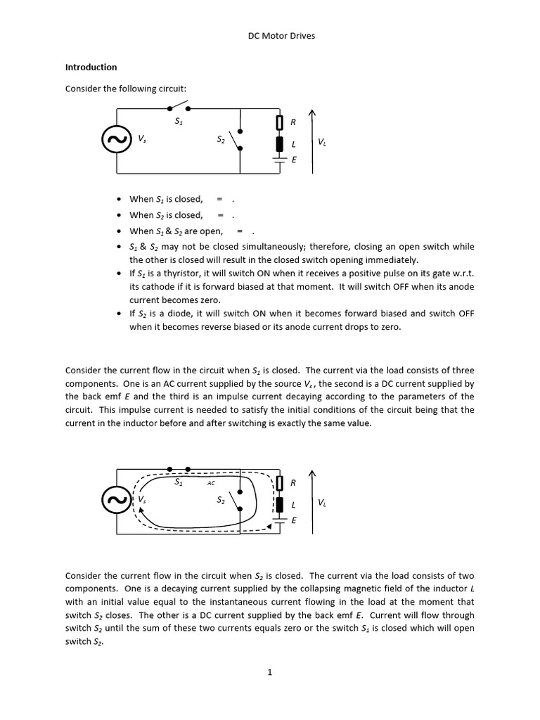 New DC drive Chapter | PDF | Rectifier | Electric Motor