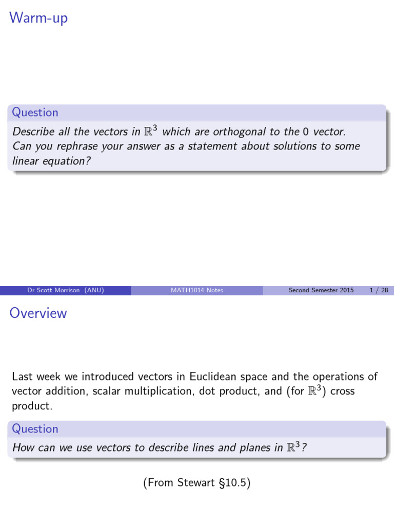 MATH1014-LinearAlgebra-Lecture03.slides | PDF