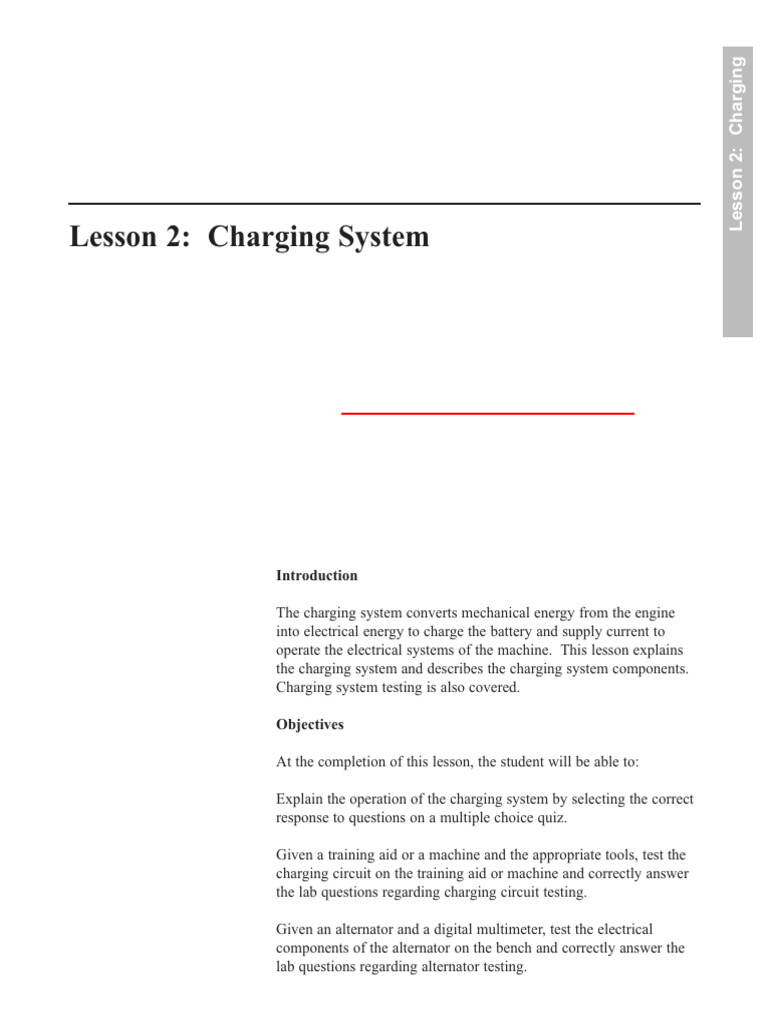 Charging System Pdf Electric Generator Rectifier