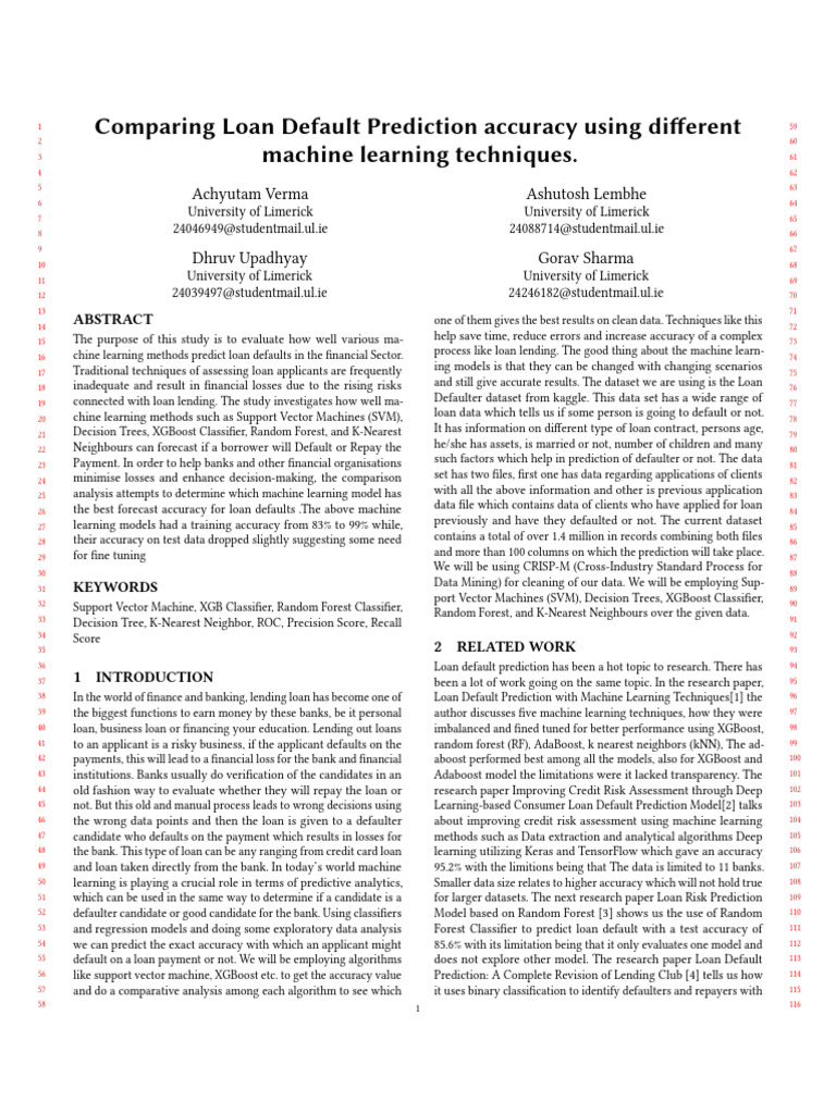 Research Report | PDF | Machine Learning | Support Vector Machine