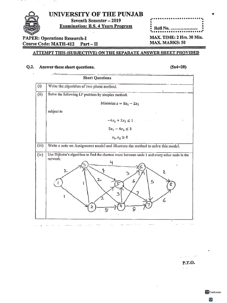 Operation Research | PDF