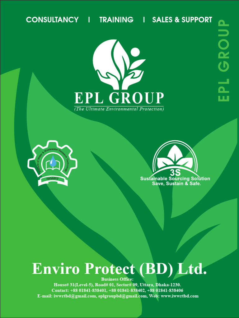 EPL-New Catalogue | PDF | Sewage Treatment | Water Treatment