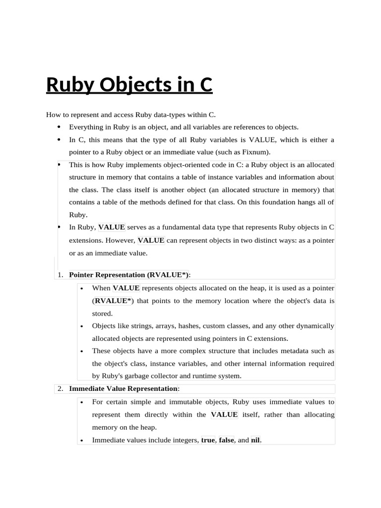 Unitiiextending Ruby Pdf Pointer Computer Programming Class Computer Programming 